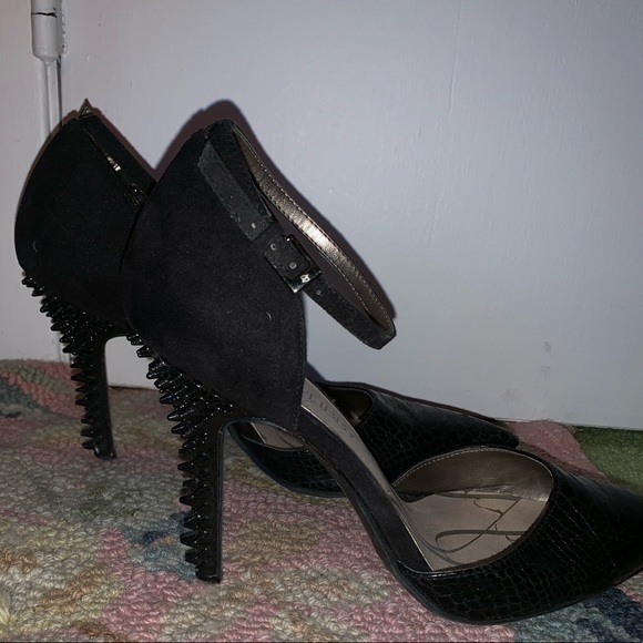 Sam & Libby | Shoes | Sam Libby Ankle Strap Spiked Heels | Poshmark